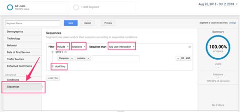 Sequence Segments In Google Analytics Yoast