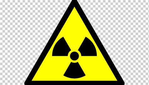 Símbolo de peligro decaimiento radiactivo signo de residuos