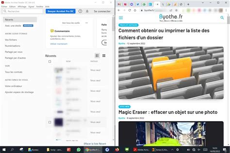 Comment diviser son écran en 2 sous Windows 10 et Windows 11