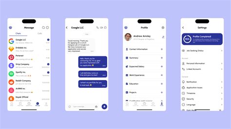 Occupation App Job Finding App Recruitment Portal Job Flutter App