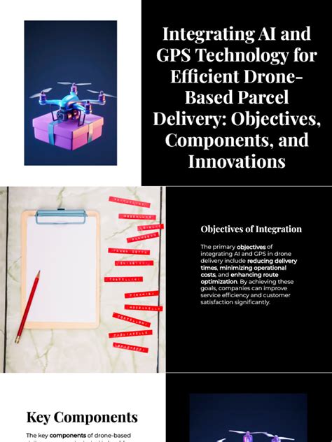 Slidesgo Integrating Ai And Gps Technology For Efficient Drone Based