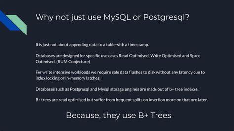 Write Intensive Workloads And Lsm Trees Ppt