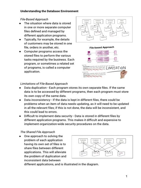 Understanding The Database Environment Pdf