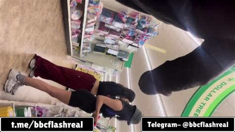 Dick Flashing In Store Check Tele For Full Video