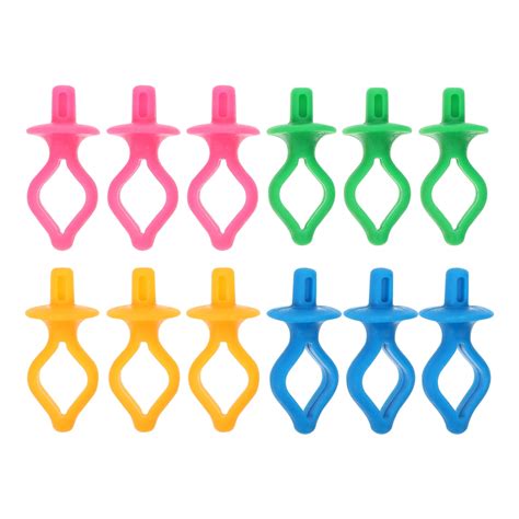 12pcs Silicone Bobbin Thread Holders Sewing Bobbin Clips Bobbin