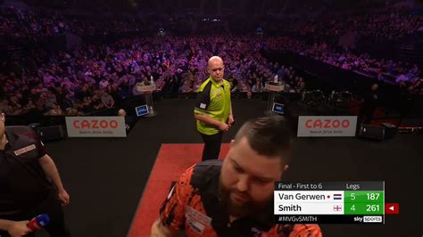 PDC Darts On Twitter MvG MAKES IT A HAT TRICK Michael Van Gerwen Defeats Michael Smith