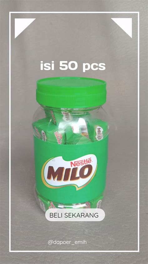 Cod Milo Cube Isi 50 Pcs Toples Lazada Indonesia
