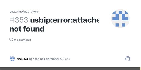 Usbip Error Attacher Exe Not Found Issue 353 Cezanne Usbip Win
