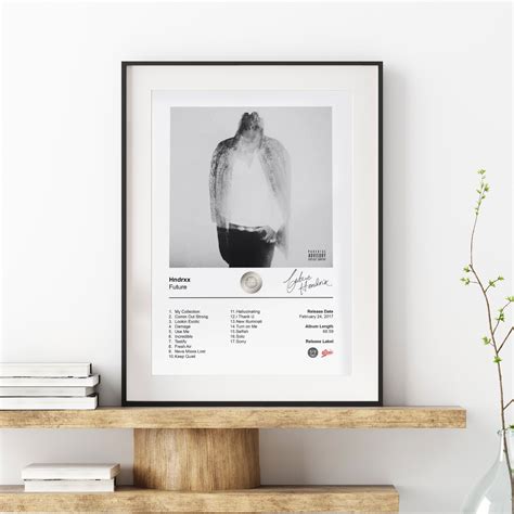 Future Poster Album Cover Poster Hndrxx Poster Album Cover Poster