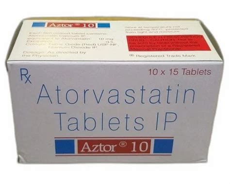 Atorvastatin Tablets IP For Hospital Capacity Mg At Rs Box In Kolkata