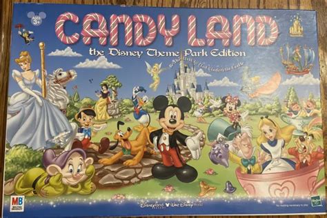 Candy Land Disney Theme Park Edition Board Game Eur 1867 Picclick Fr