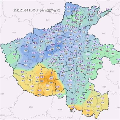 本周，河南将迎大范围雨雪和降温！地区气温影响