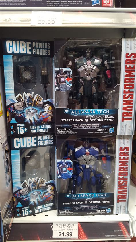 Transformers The Last Knight All Spark Tech Cube Powers Figures