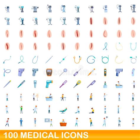 Central Catheter Icon Cartoon Style Stock Vector Illustration Of