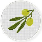 Olives Cross Stitch Pattern Daily Cross Stitch
