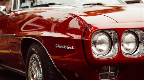 Wallpaper Pontiac Firebird Car Bumper Hd Picture Image