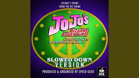 Josuke S Theme From JoJo S Bizarre Adventure Diamond Is Unbreakable