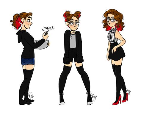 Thigh Highs By Ems Artwork On Deviantart