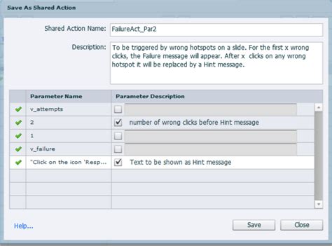 Comparing Shared And Advanced Actions Elearning