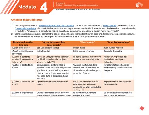 Actividades De Prepa En Linea Sep Exercises Of Spanish Docsity