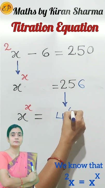 Tetration Equation Superb Shortcut Shorts Viral Tetration