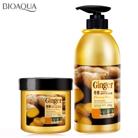 오래된 생강 헤어 샴푸 및 헤어 컨디셔너 세트 헤어 케어 제품 스팀 헤어 마스크 트리트먼트 비듬 방지 오일 컨트롤 영양 공급 Aliexpress