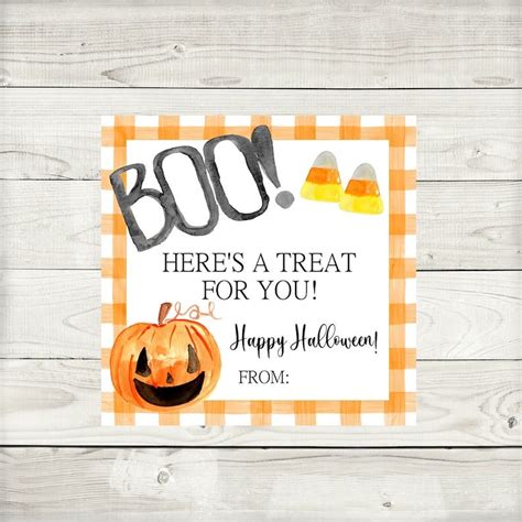 Printable Halloween Candy Sign
