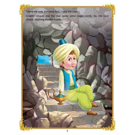 Aladdin And The Magic Lamp Story Book Snooplay