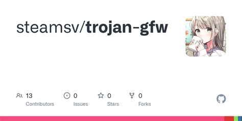 GitHub Steamsv Trojan Gfw