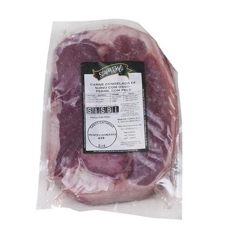 Pernil Com Osso E Pele Congelado A Vacuo Stapazzoli