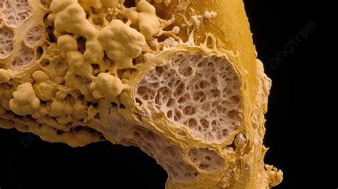 Close Up Of A Yellow Piece Of Skin Background Picture Of Osteosarcoma