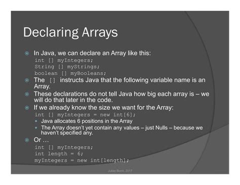 Introduction To Arrays In Programming Pdf Programming Languages