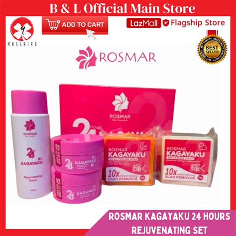Rosmar Kagayaku Rejuvenating Kit 24 Hours 5 In 1 Rejuv Set Rosmar
