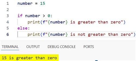 Check If A Variable Is Greater Than Zero In Python