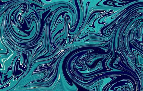 액체 효과와 추상적 인 배경 디자인 프리미엄 벡터