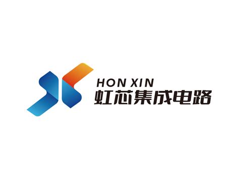 虹芯集成电路logo设计 Logo123