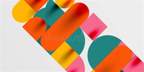 Modern Vector Abstract Geometric Background Design Stock Vector