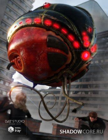 Alien Collector Flesh Mech II скачать бесплатно для daz3d daz studio