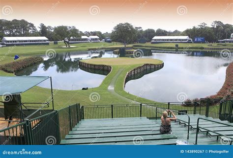 Hole 17 Tpc Sawgrass The Players 2012 Ponte Vedra Fl Editorial