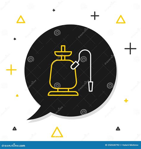 Icono De Enlace Aislado En Fondo Blanco Concepto De Contorno Colorido