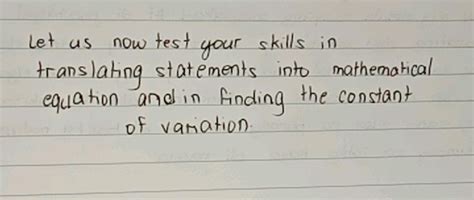 Let As Now Test Your Skills In Translating StudyX