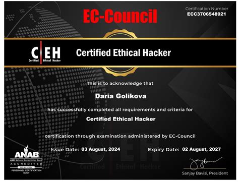 Daria Golikova On Linkedin Cybersecurity Ceh Ethicalhacking
