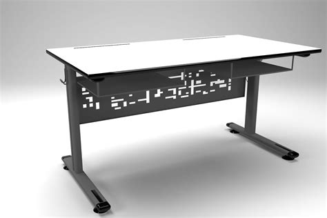 High Tech Table 3d Model Cgtrader