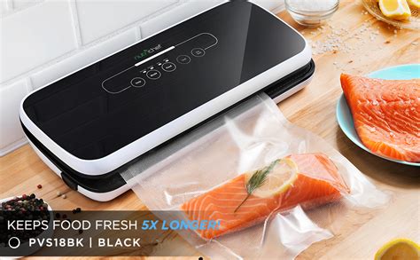 NutriChef Automatic Food Vacuum Sealer Machine Air Sealing System For