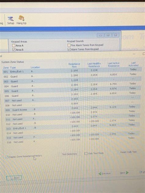 texecom rkp zones just not working diynot forums