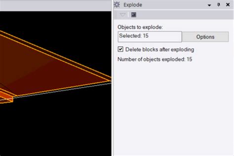Tip Breaking Apart Objects Using The Explode Command