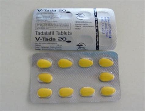 V - Tada 20 Mg, Packaging Size: 10 X 10 at ₹ 360/stripe in Mumbai | ID ...