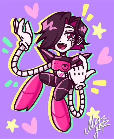 💜mettaton Ex Fan Art Rundertale