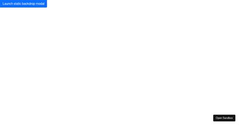 Bootstrap 5 Test Codesandbox