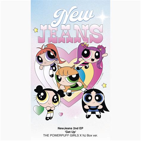 Newjeans 2nd Ep Album Get Up The Powerpuff Girls X Nj Box Versio
